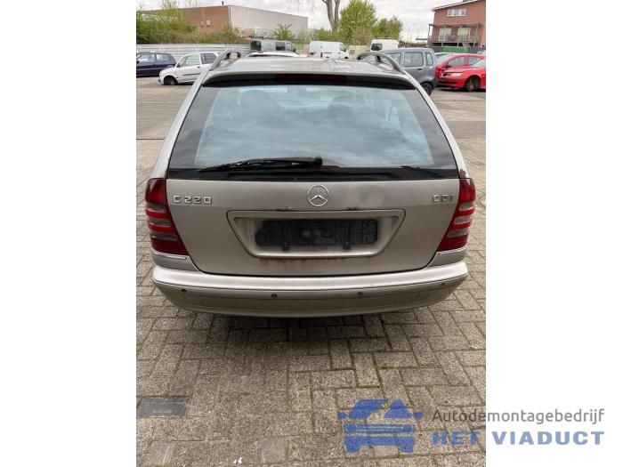 Mercedes C Combi 2.2 C-220 CDI 16V Sloopvoertuig (2003, Grijs)