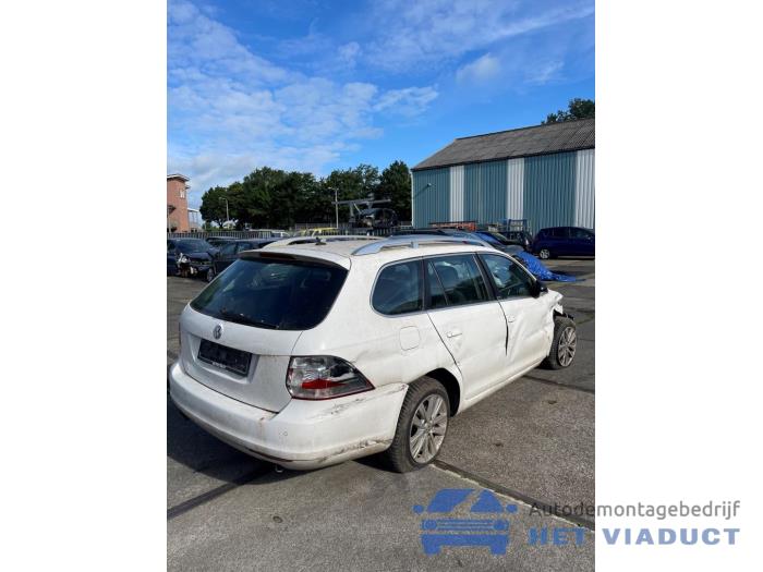 Volkswagen Golf VI Variant 1.4 TSI 122 16V Sloopvoertuig (2012, Wit)